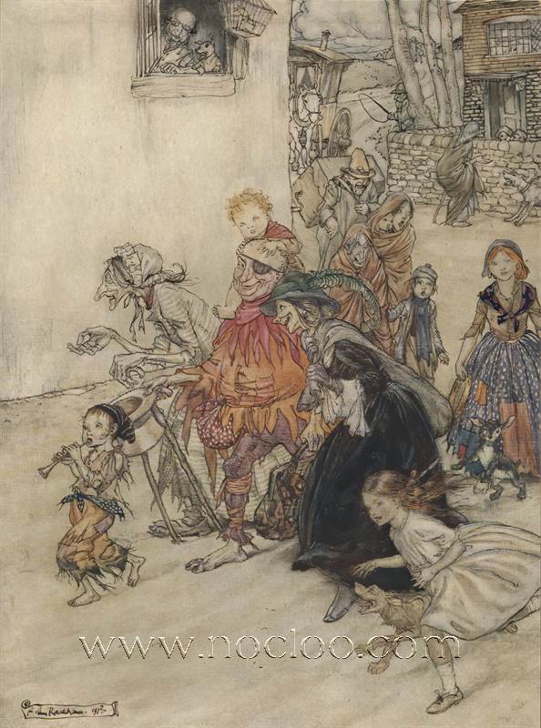 » Arthur Rackham - Illustrations for Mother Goose 1913 | Golden Age ...