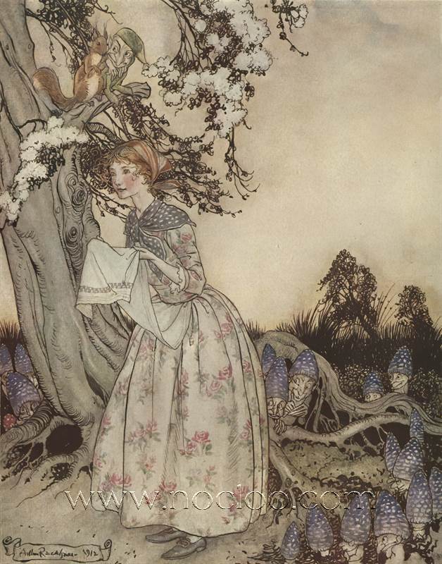 » Arthur Rackham - Illustrations for Mother Goose 1913 | Golden Age ...