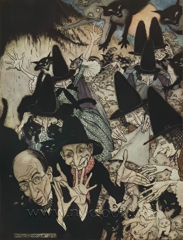 » Arthur Rackham - Illustrations for Mother Goose 1913 | Golden Age ...