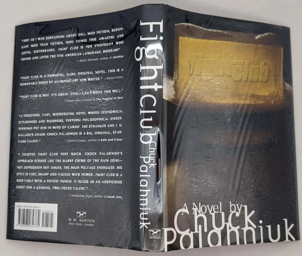 Fight Club - Chuck Palahniuk 1996 | 2nd printing | nocloo Rare Books